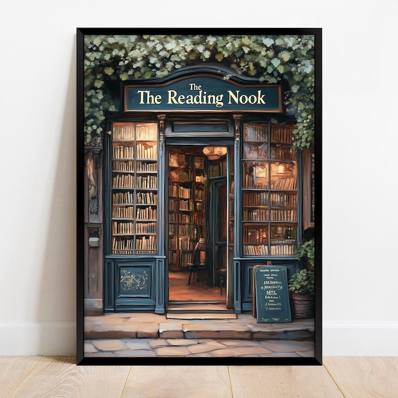 Book Posters - Etsy UK
