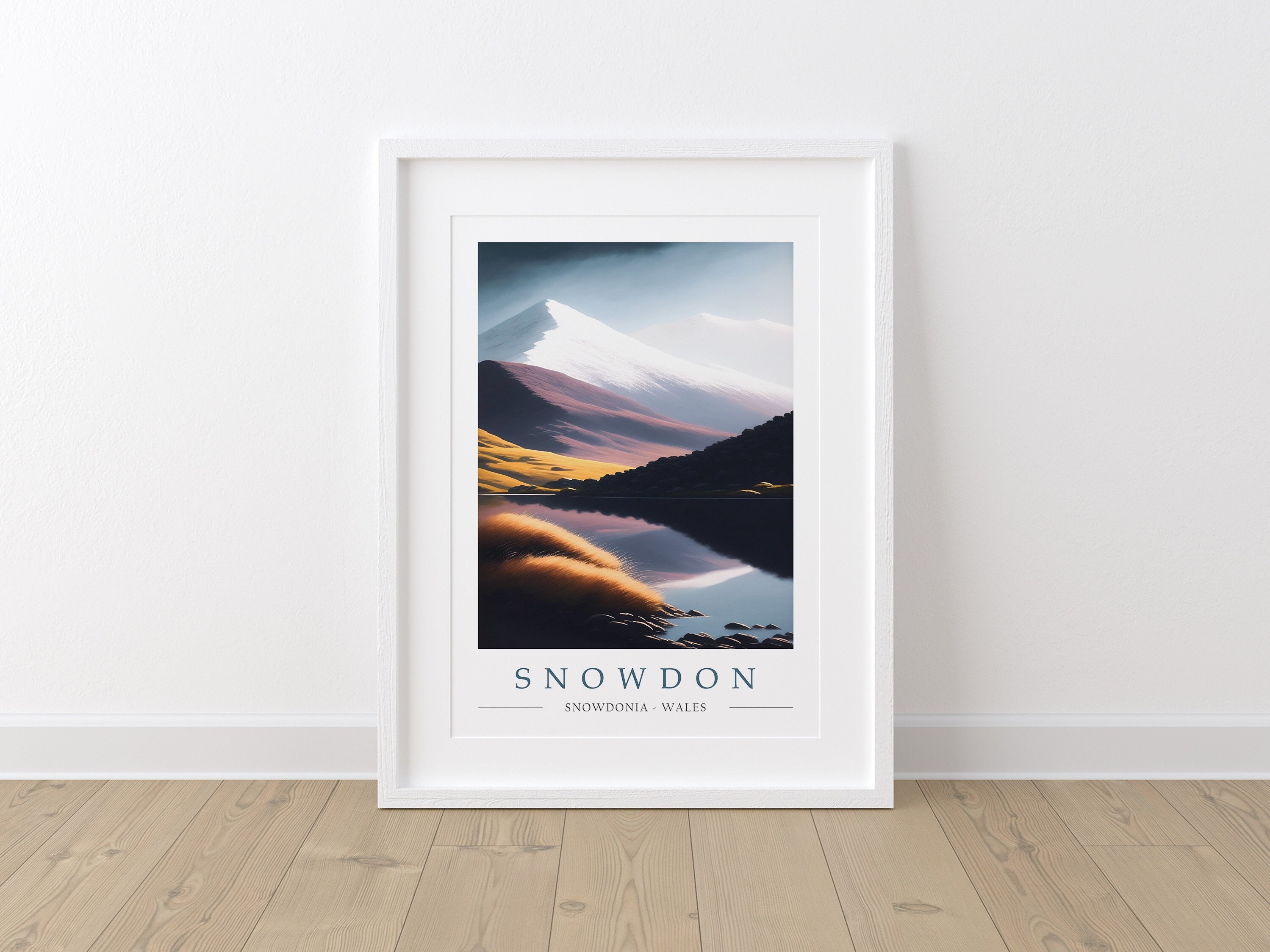 Mount Snowdon Poster Stunning Wall Art Print for Home or - Etsy