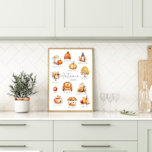 Autumn Print. Autumnal Decor Poster. Autumn Vibes. Seasonal Prints ...