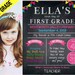EDITABLE Back to School Photo Prop, 1st Day of School Sign ...