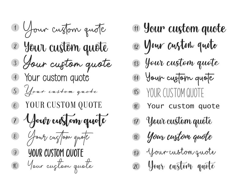 Custom Quote Print Personalised Print Custom Wall Art. Your - Etsy UK