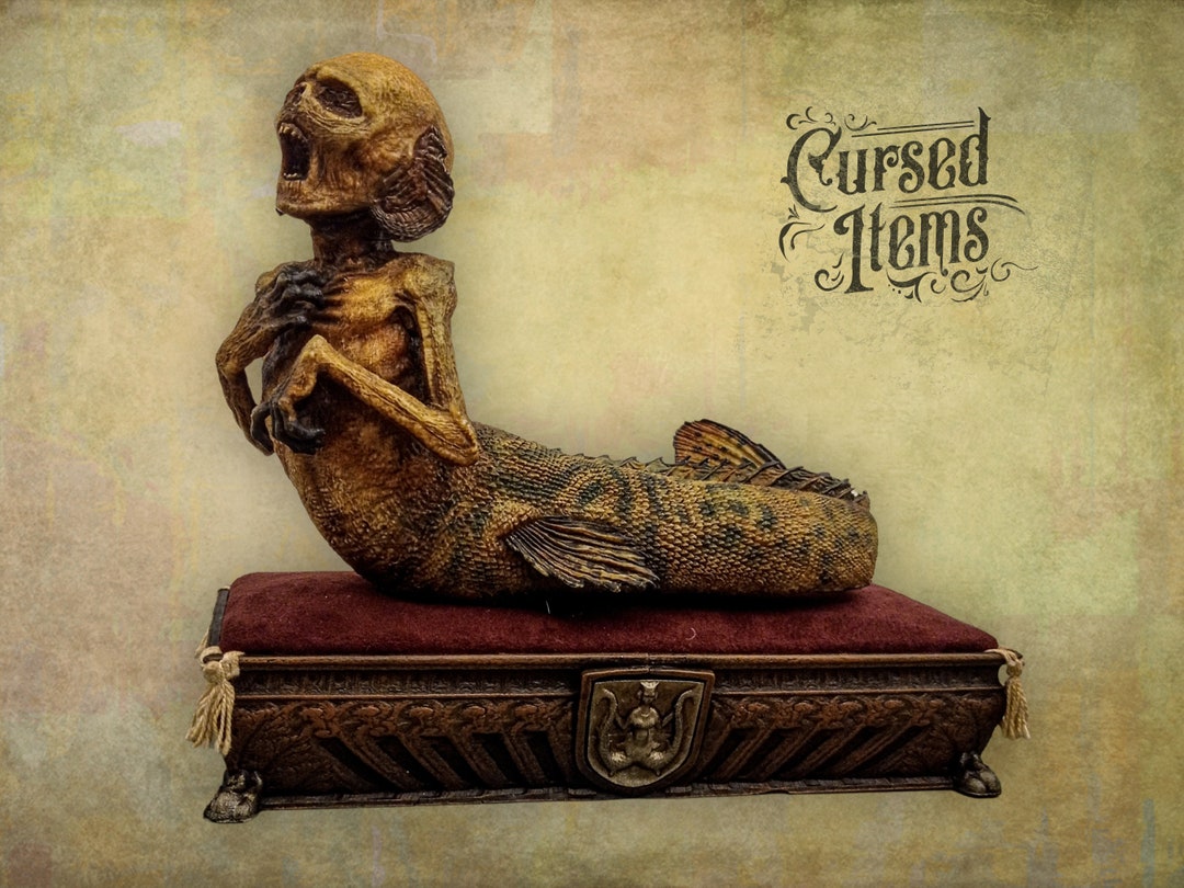 Cursed Items Feejee Mermaid - Etsy UK