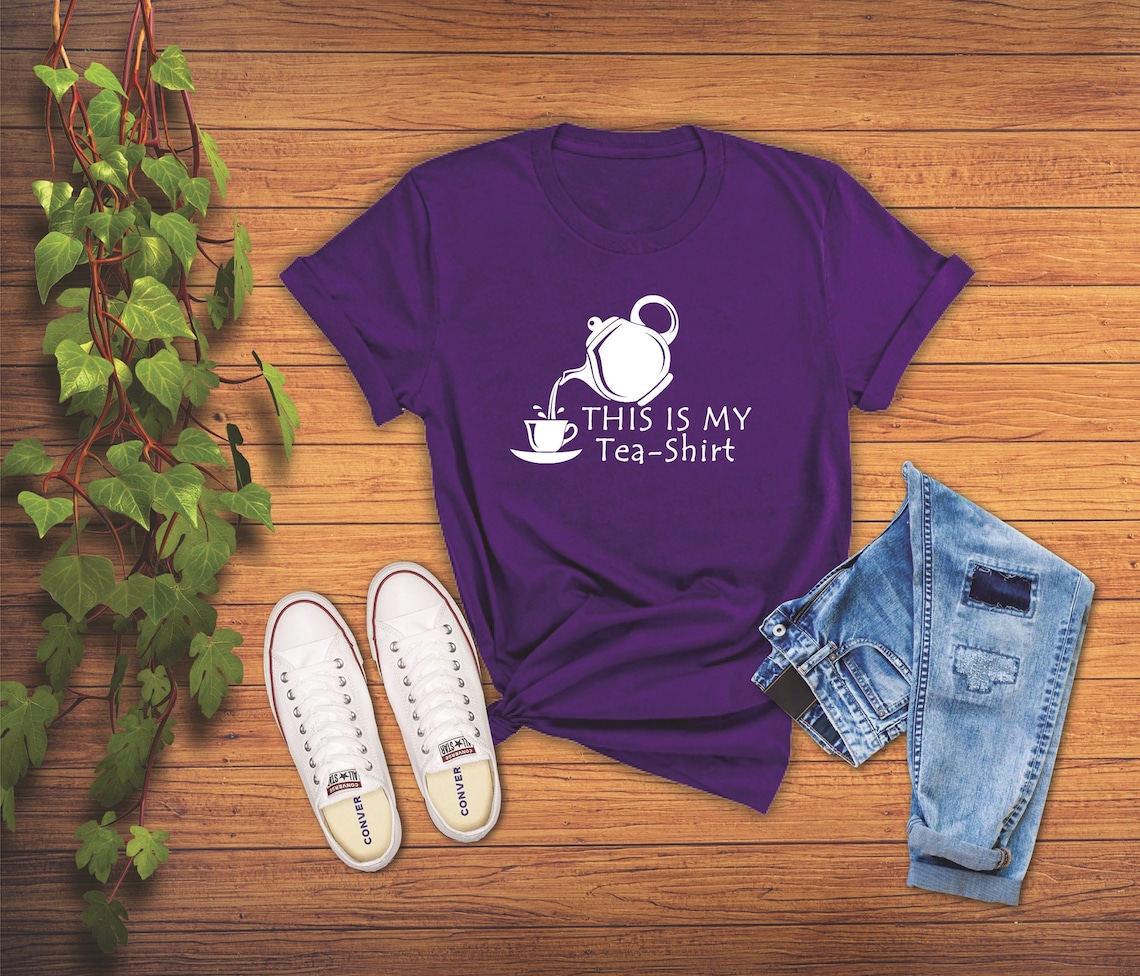 Tea Shirt, This is My Tea-shirt Tea T-shirt - Etsy