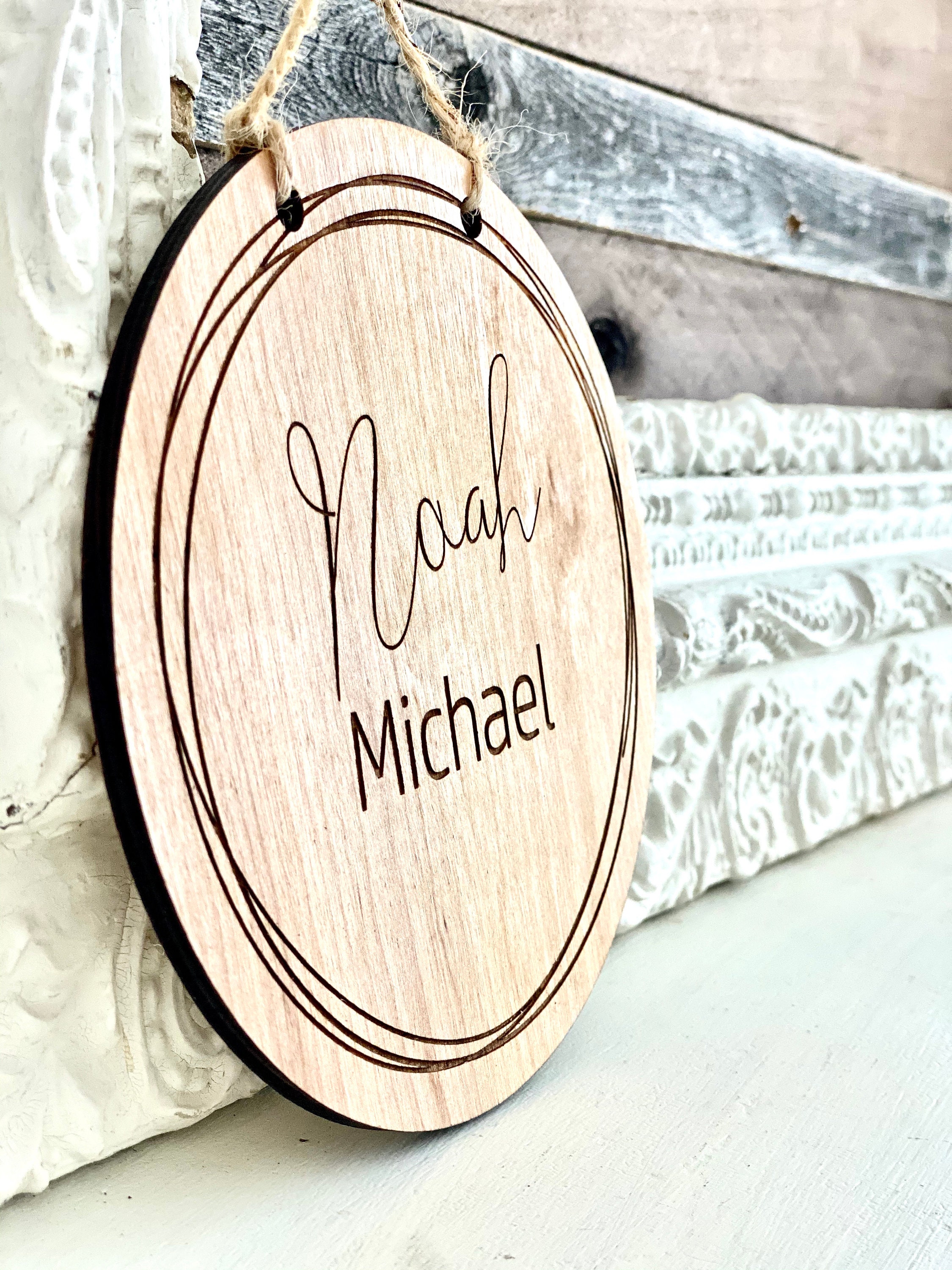 Personalized Nursery Decor Baby Sign Baby Boy Gift New Baby | Etsy