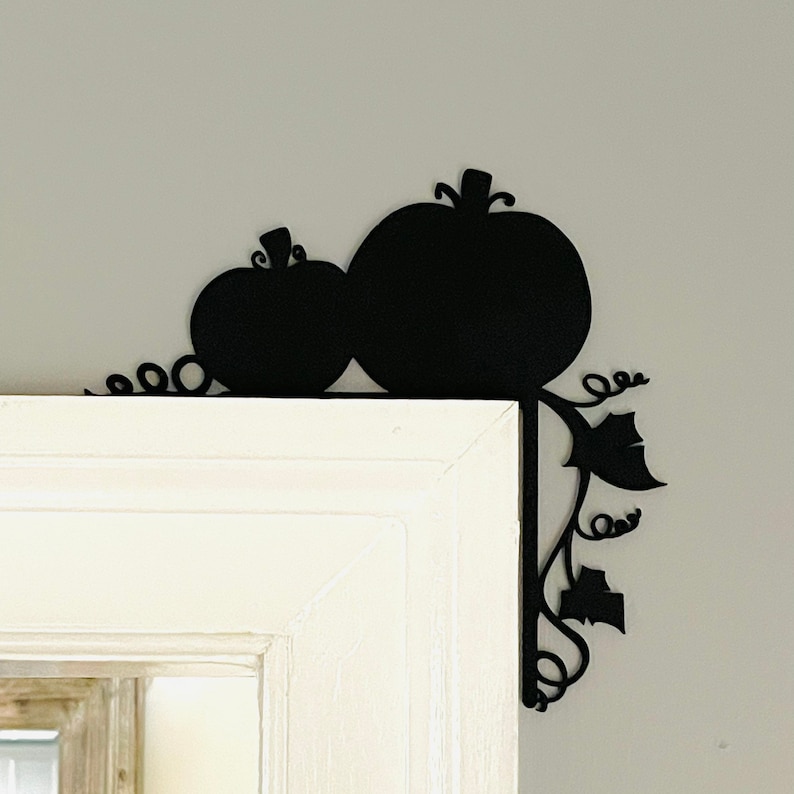 Halloween Door Decor Pumpkin Decor Halloween Gift - Etsy