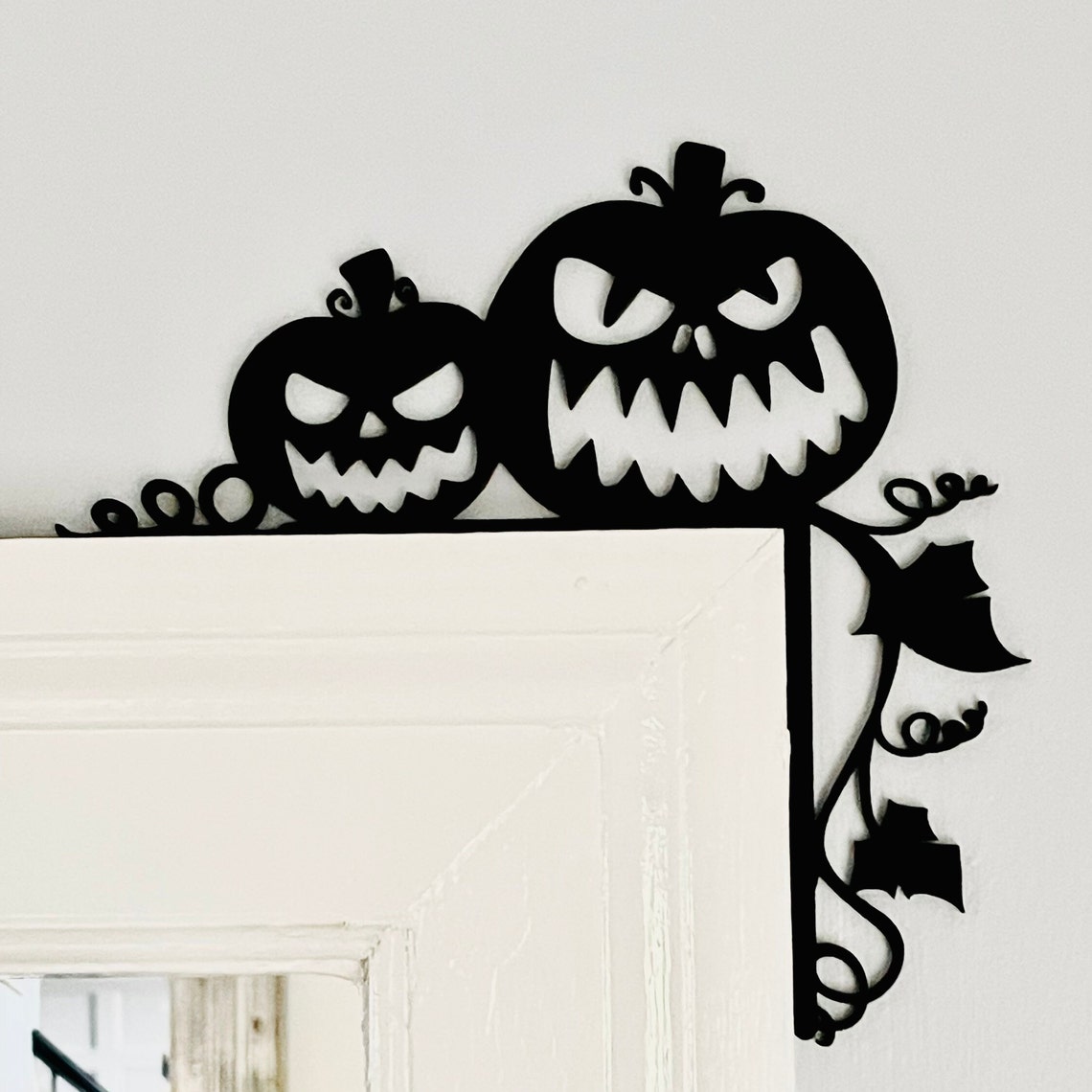 Halloween Door Decor Pumpkin Decor Halloween Gift - Etsy