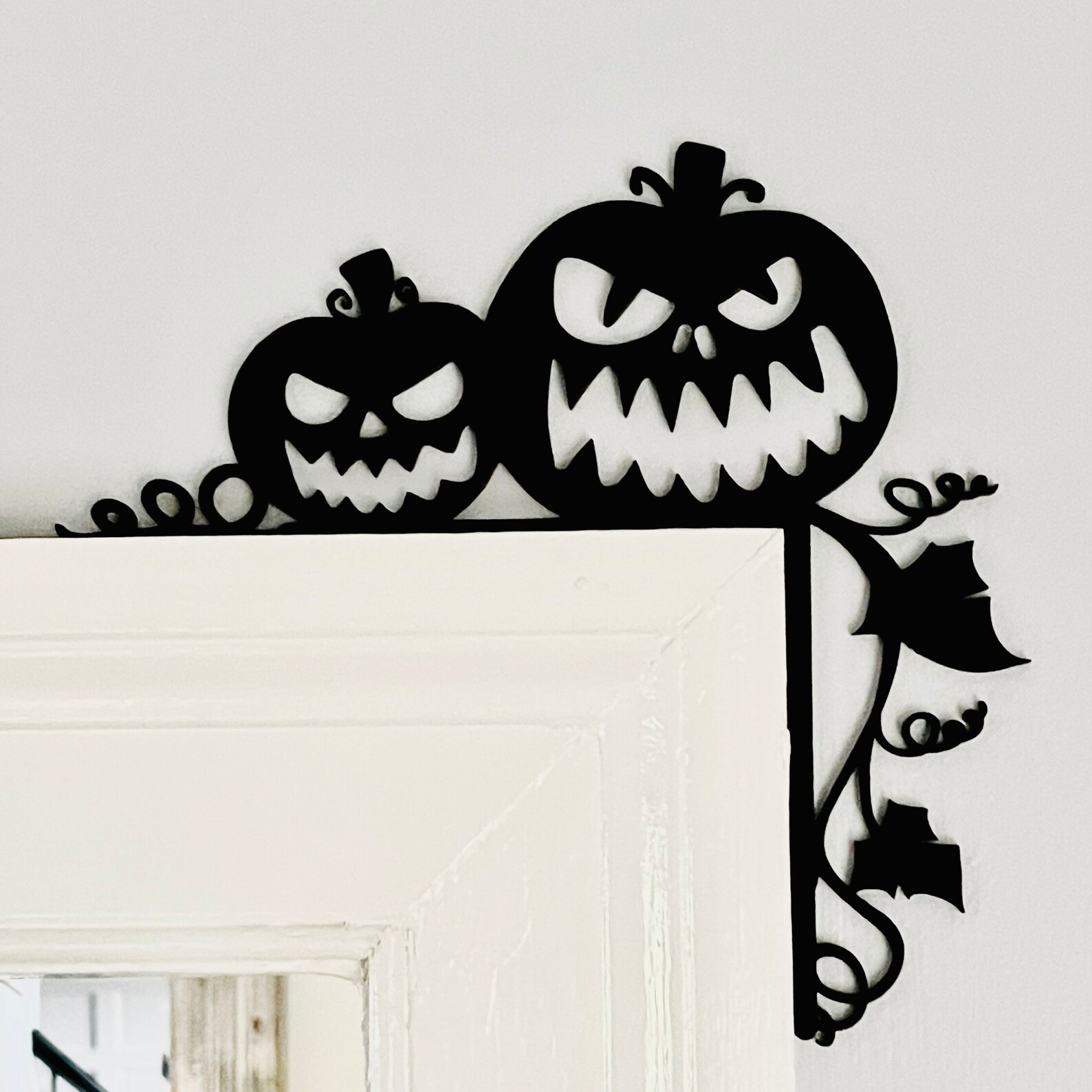 Halloween Door Decor Pumpkin Decor Halloween Gift - Etsy