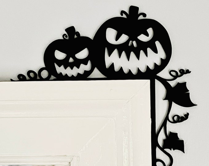 Halloween Door Decor, Pumpkin Decor, Halloween Gift - Etsy