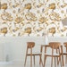 Removable Wallpaper With Elegant Floral Pattern, Peel and Stick Wall ...