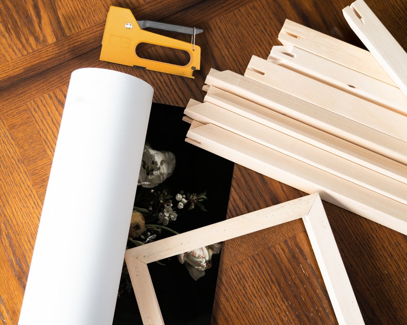 Dutch Floral Bouquet Canvas Print Oil Painting Flowers Art | Etsy