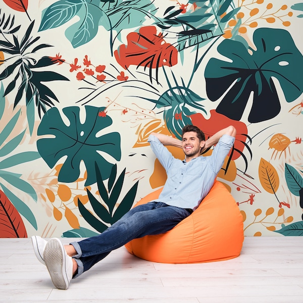 Plants Wall Mural - Etsy