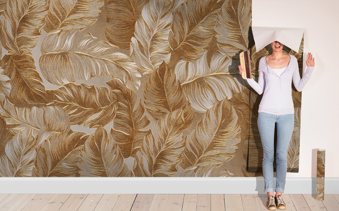 Classic Floral Art Wallpaper Self Adhesive Wallpaper Vintage | Etsy