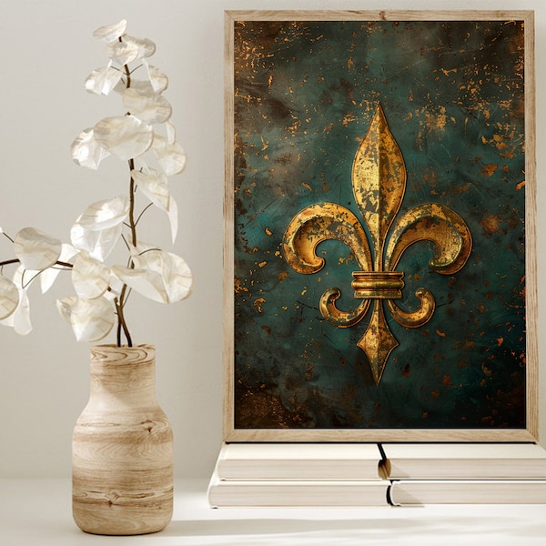 Fleur De Lis Art - Etsy