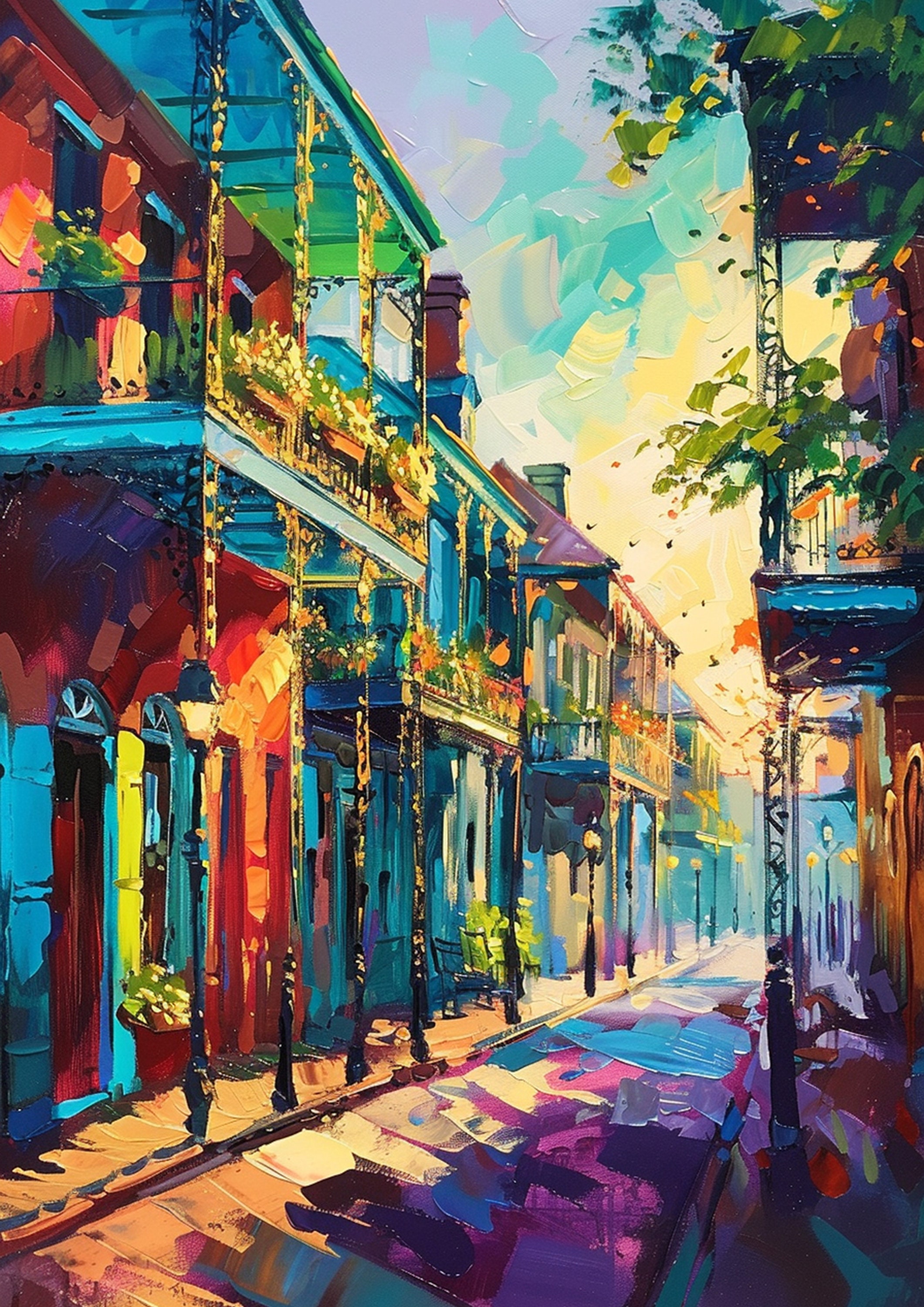 Reflections of New Orleans Art | New Orleans Print | French Quarters ...