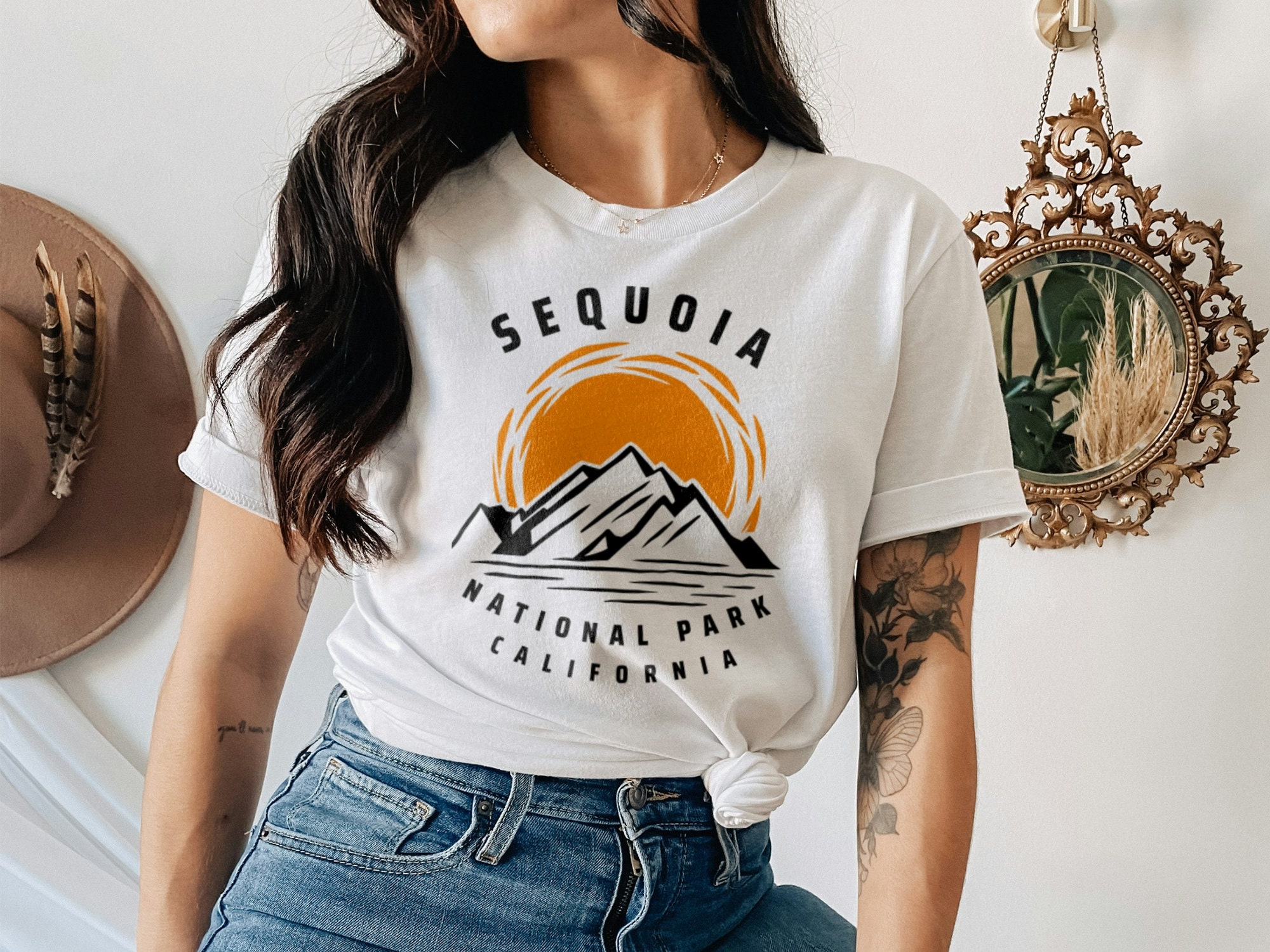 Parque Nacional Sequoia svg, Sequoia California svg, png, dxf / regalo ...