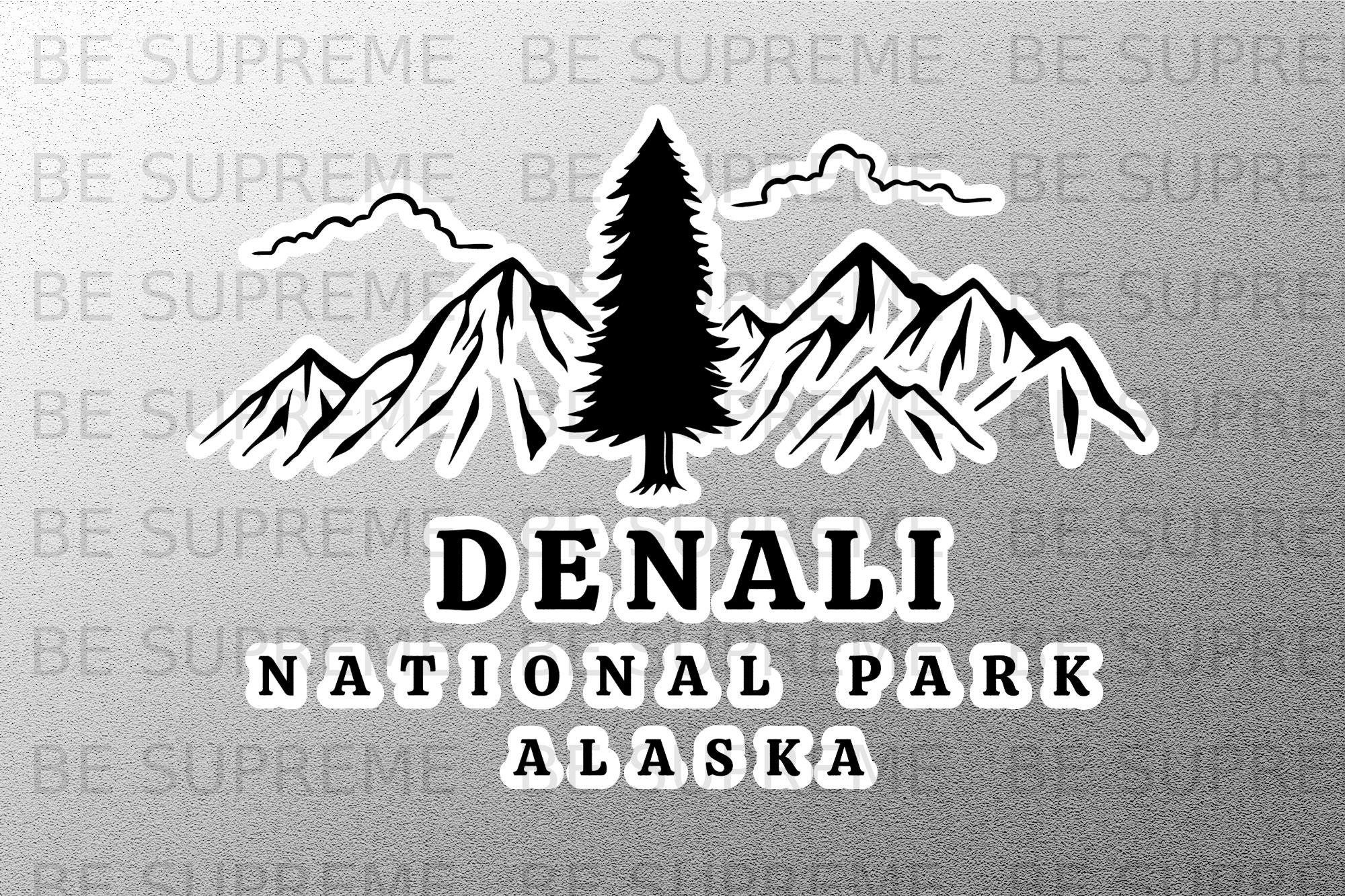 Denali Alaska Svg National Park Svg Png Jpg Pdf Eps Dxf - Etsy Australia