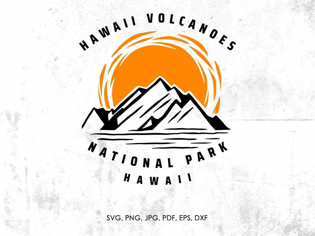 Hawaii Volcanoes National Park Svg, Hawaii Volcanoes Hawaii Svg, Png ...