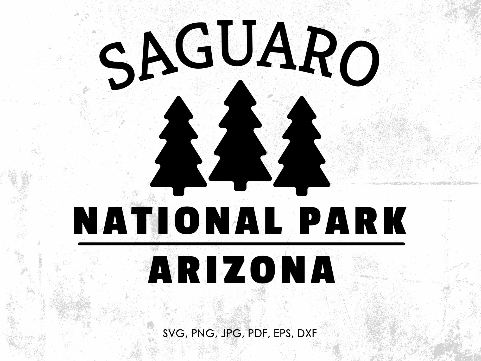 Saguaro National Park Svg, Saguaro Arizona Svg, Png, Jpg, Pdf, Eps, Dxf ...