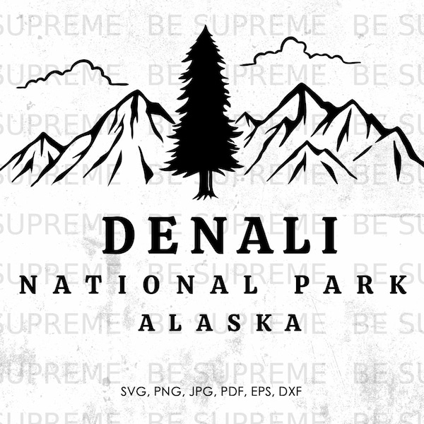 Denali Svg - Etsy