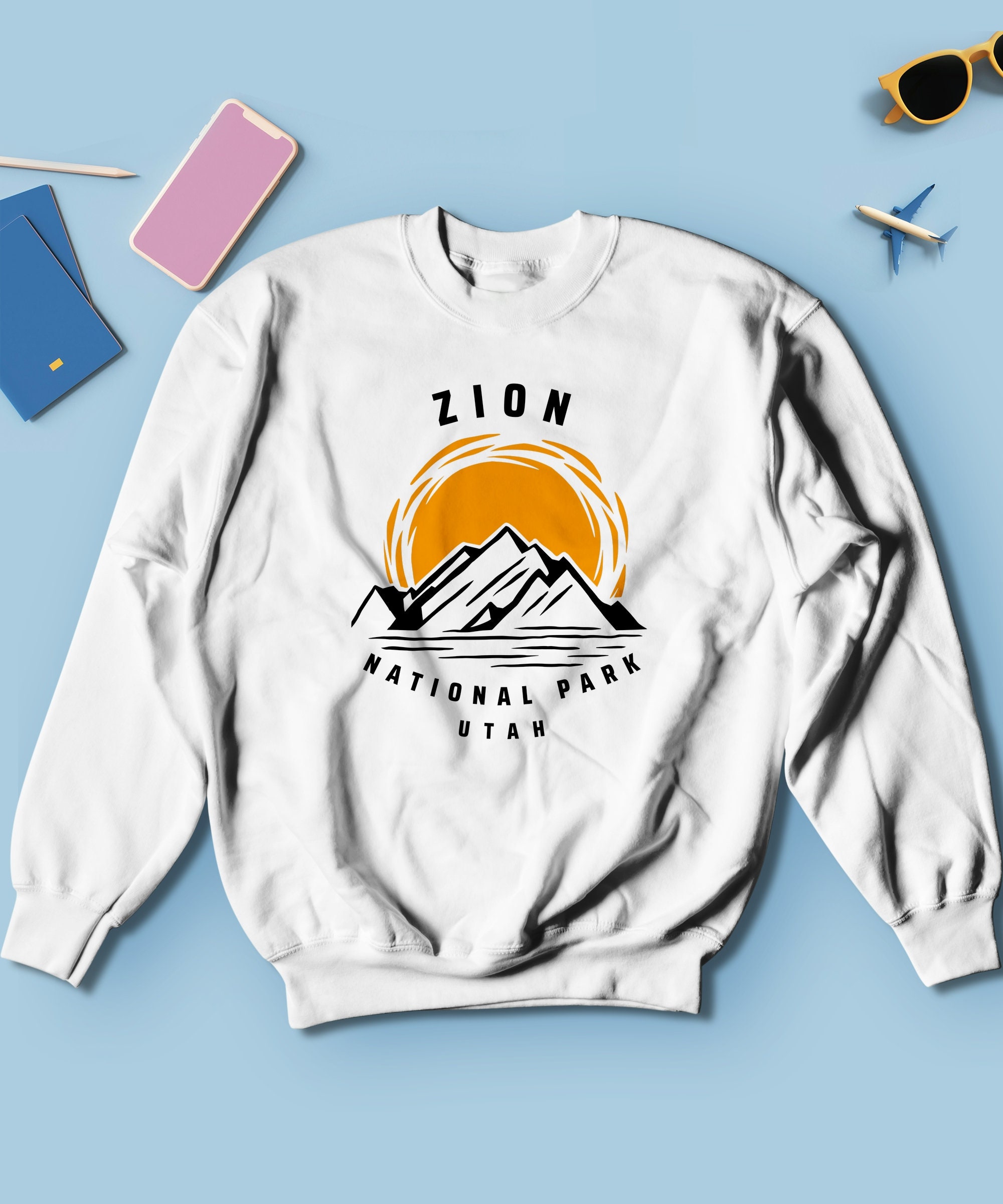 Zion National Park Svg, Zion Utah Svg, Png, Dxf | Gift, Zion Cut File ...