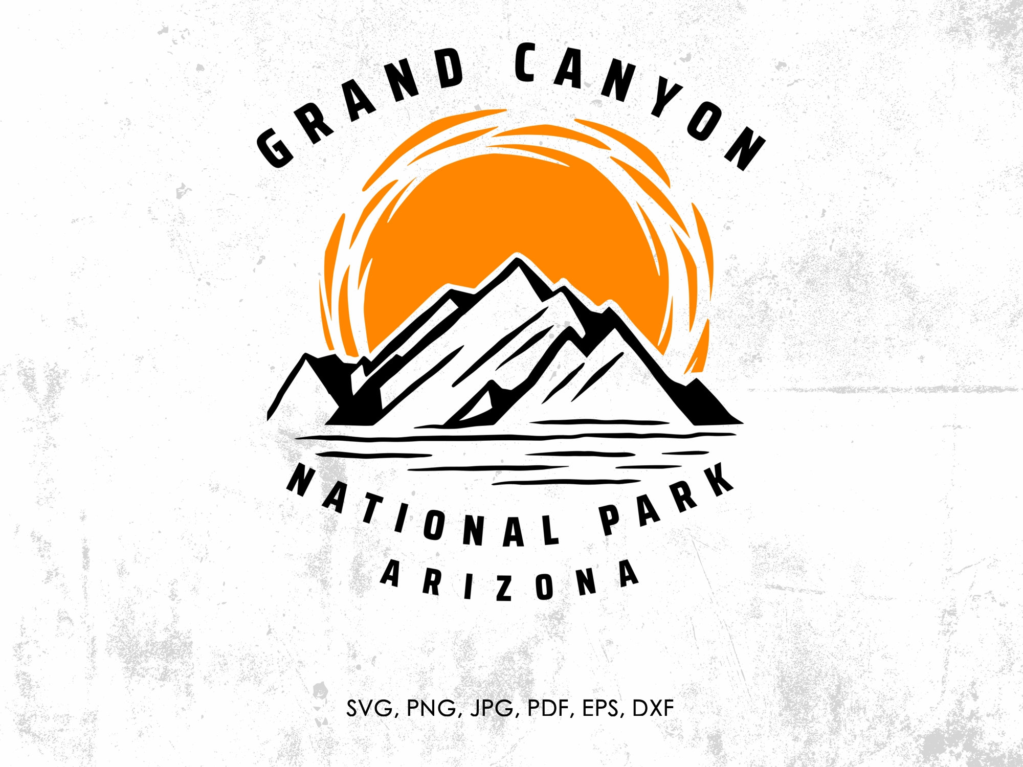Grand Canyon National Park Svg, Grand Canyon Arizona Svg, Png, Dxf ...