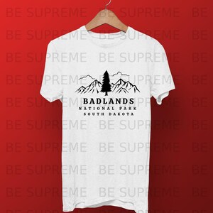 Badlands South Dakota Svg, National Park Svg, Png, Jpg, Pdf, Eps, Dxf ...
