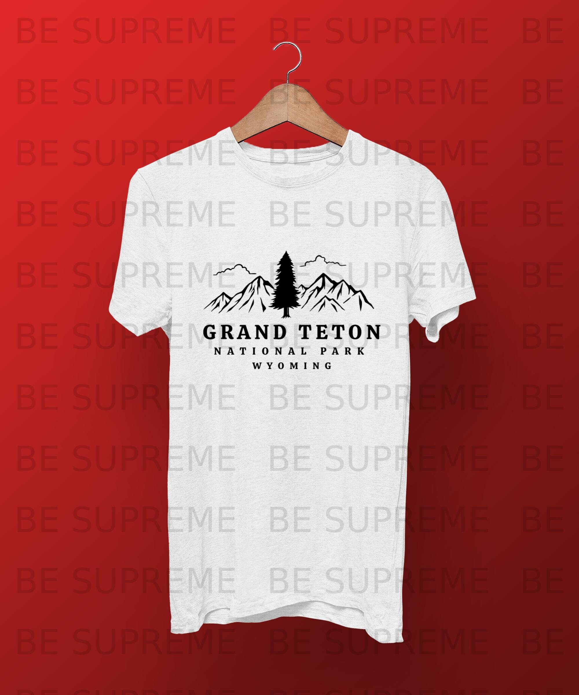 Grand Teton Wyoming Svg, National Park Svg, Png, Jpg, Pdf, Eps, Dxf ...