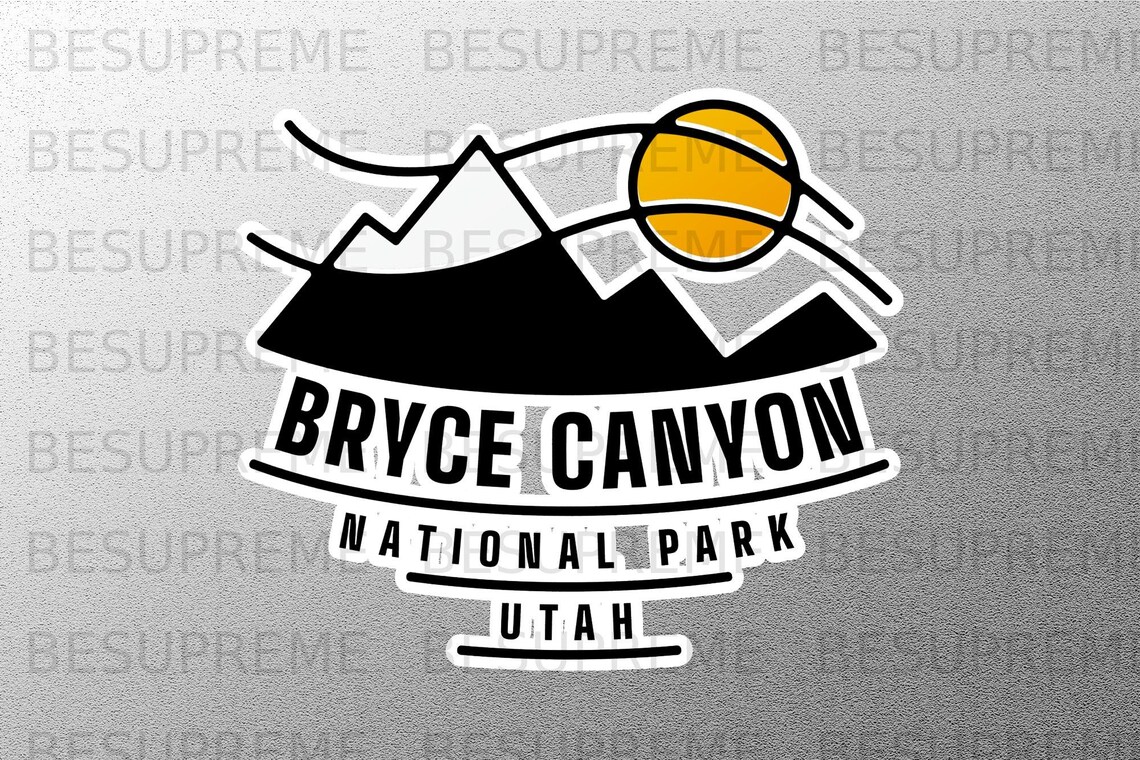 Bryce Canyon National Park Svg, Bryce Canyon Utah Svg, Png, Jpg, Pdf ...