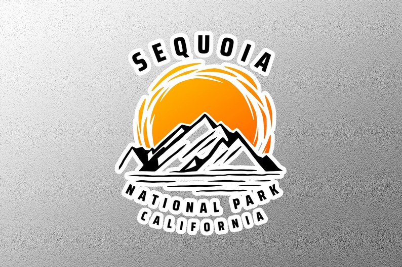 Parque Nacional Sequoia svg, Sequoia California svg, png, dxf / regalo ...