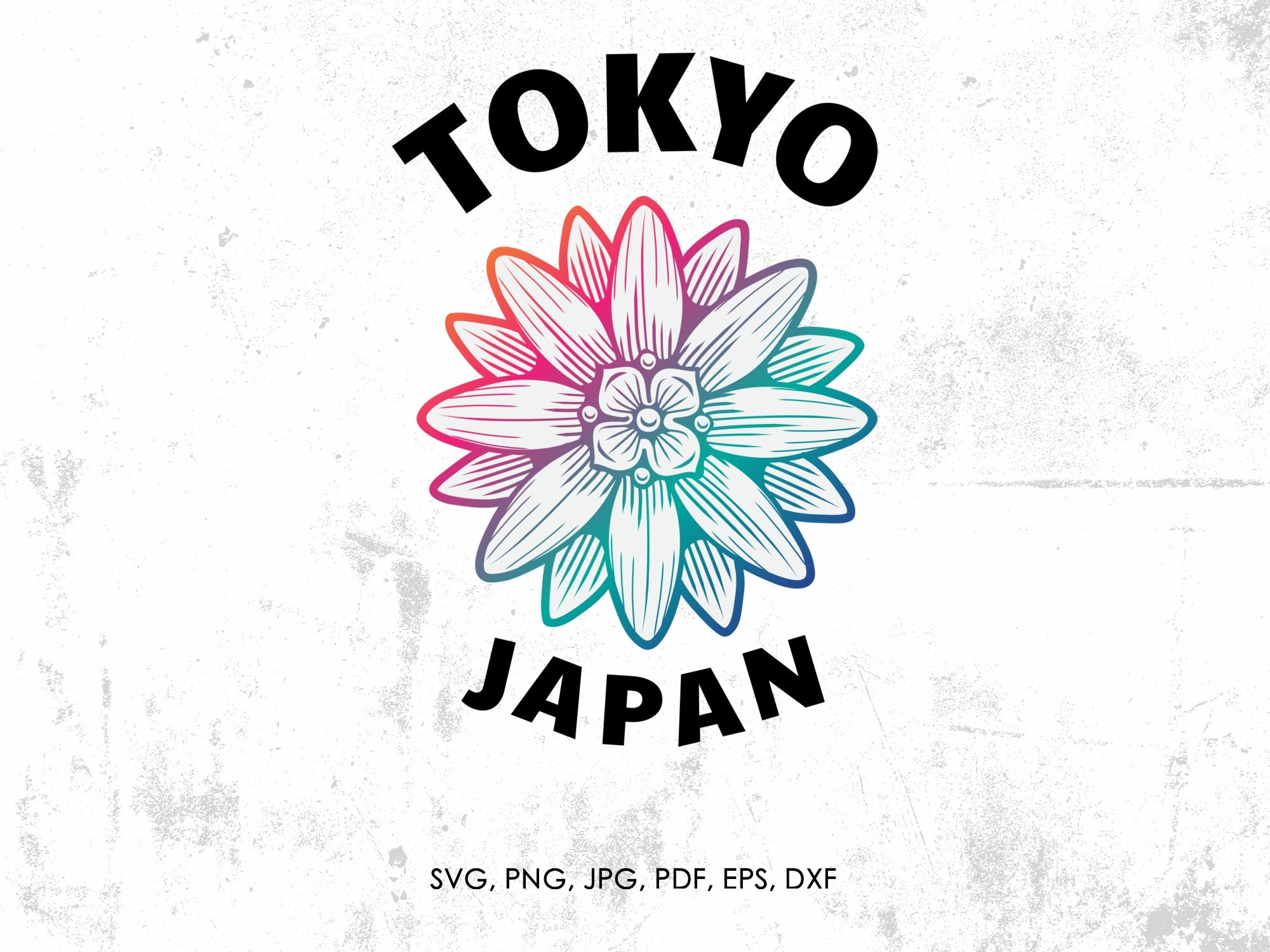 Tokyo Japan Svg, Vacation Svg, Png, Jpg, Pdf, Eps, Dxf | Gift, Diy, Cut ...