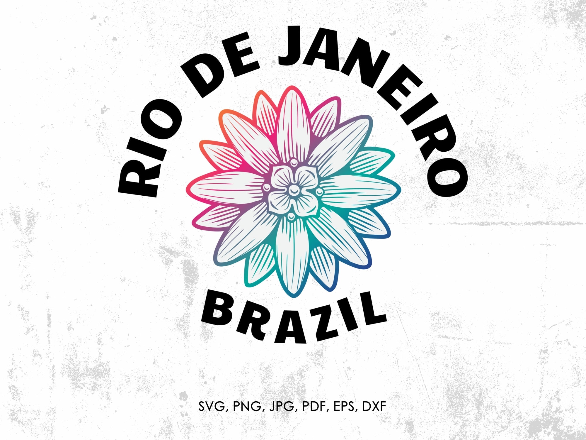 Rio De Janeiro Brazil Svg, Vacation Svg, Png, Jpg, Pdf, Eps, Dxf | Gift ...