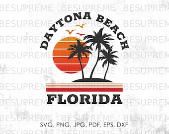 Daytona Beach Svg - Etsy