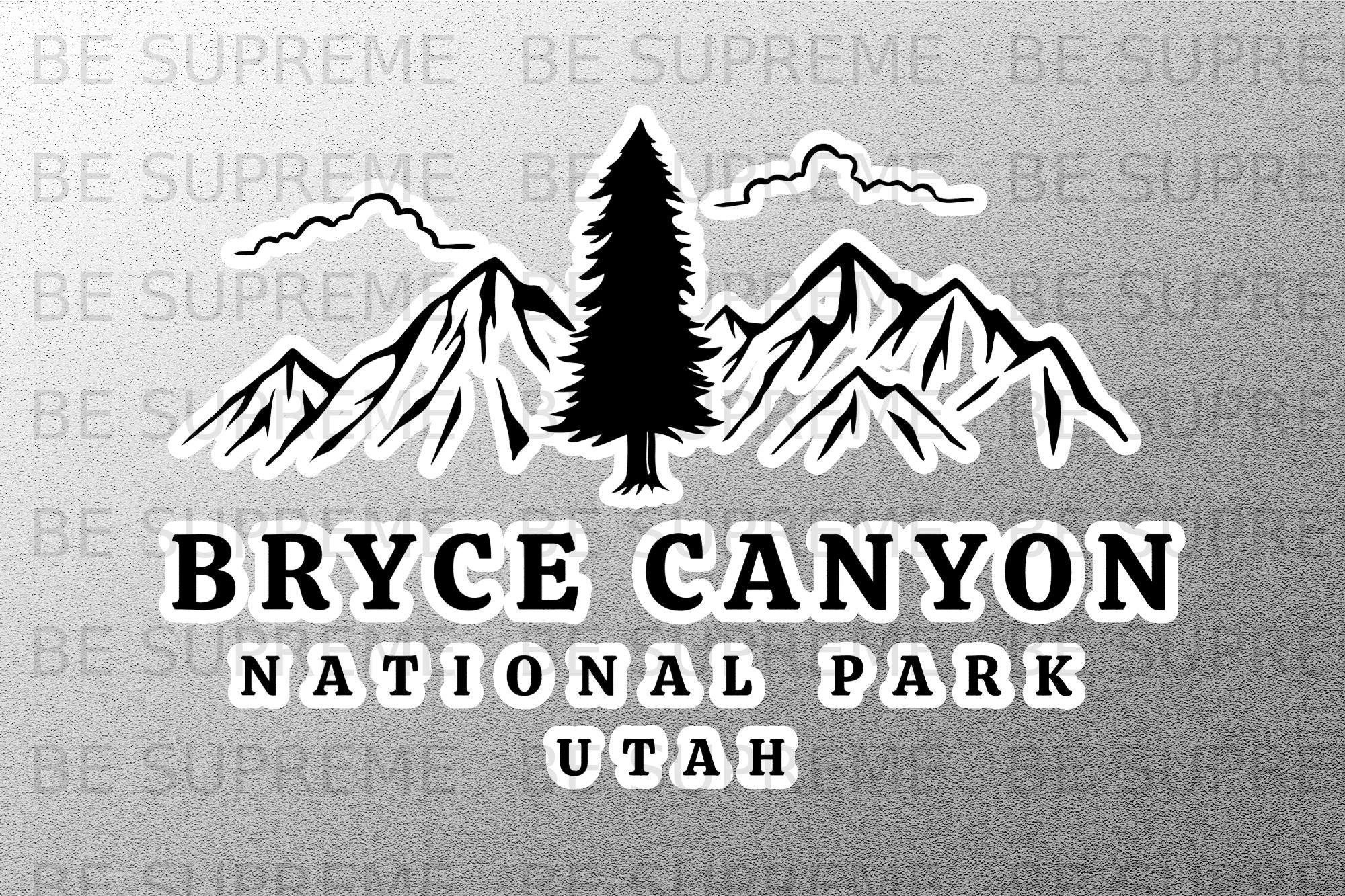 Bryce Canyon Utah Svg, National Park Svg, Png, Jpg, Pdf, Eps, Dxf ...