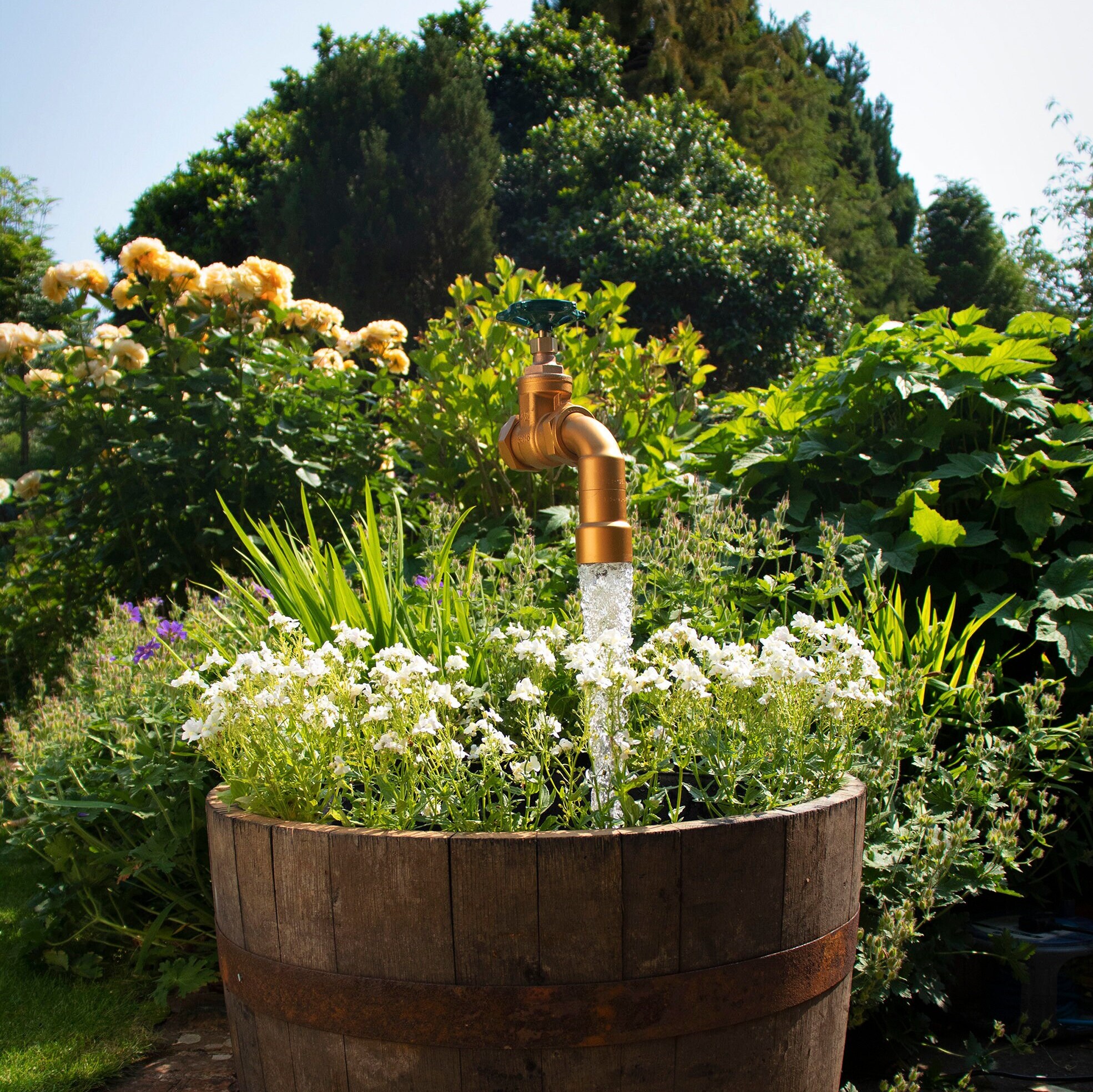 Giant Magic Floating Tap Water Feature - Etsy UK