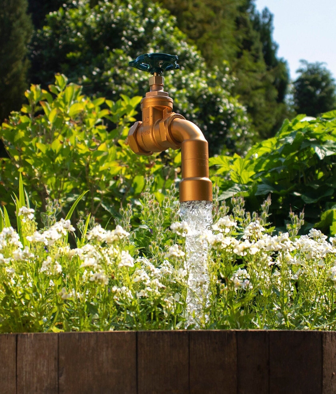 Giant Magic Floating Tap Water Feature - Etsy UK
