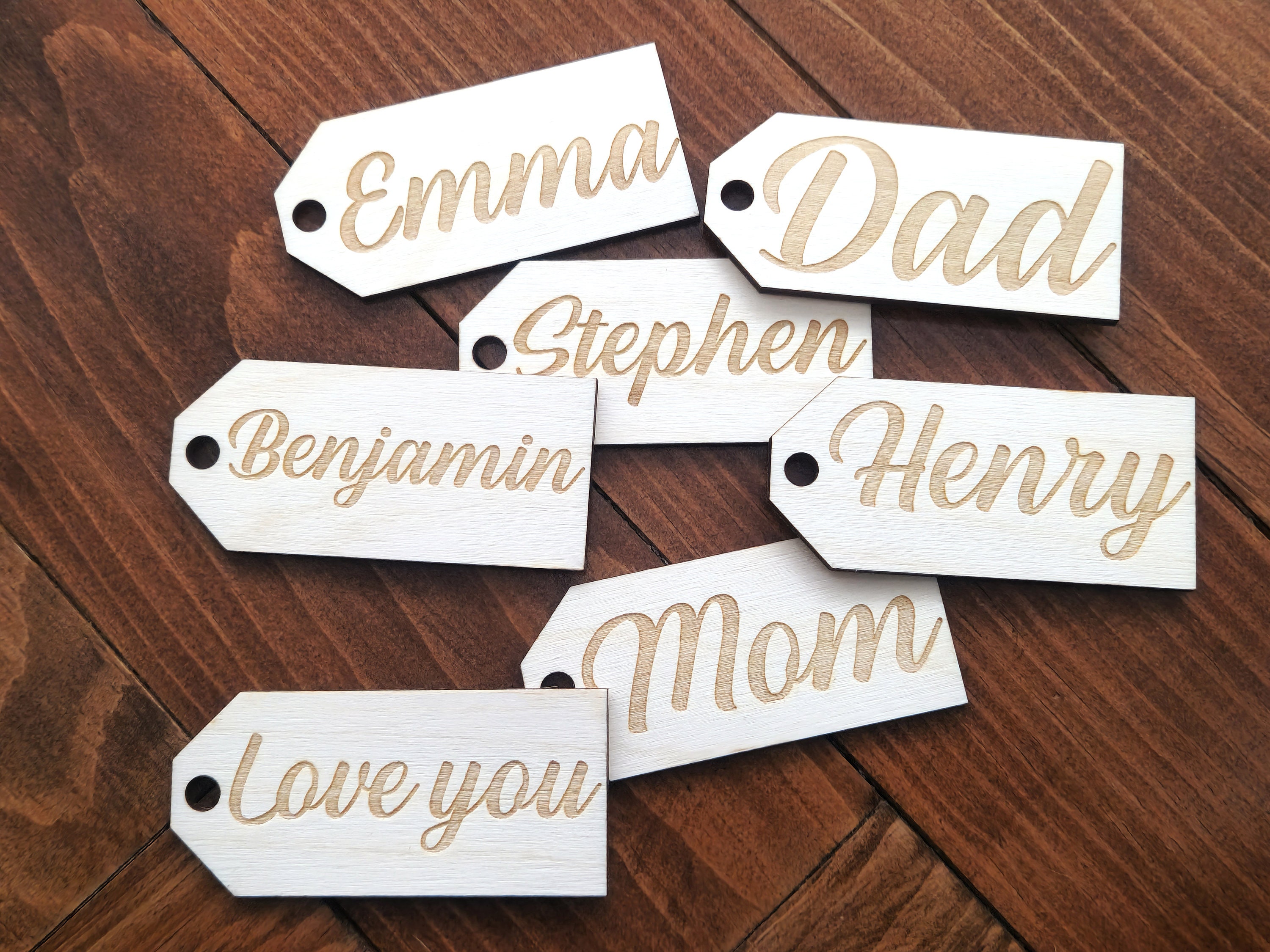 Personalized Gift Tags, Gift Tags, Custom Name Tags, Pet Name Tags ...
