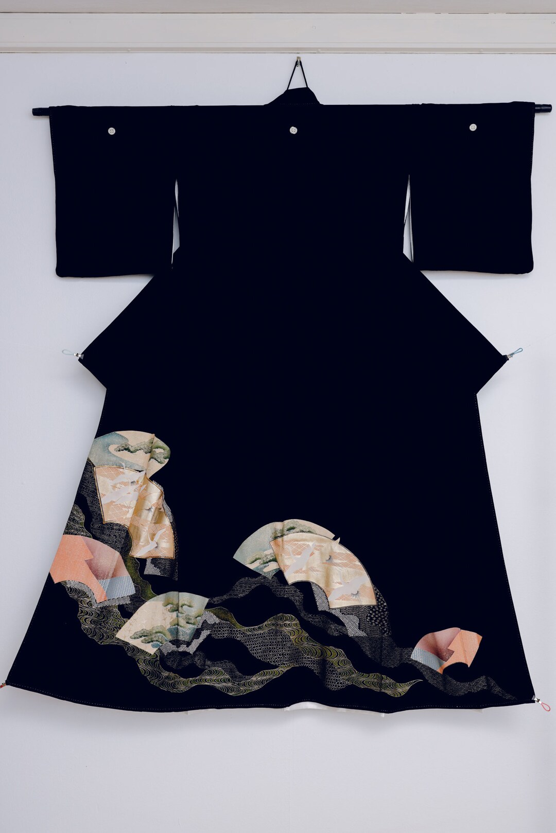 This Kuro Tomesode is Classy Sleek and Powerful the Little - Etsy