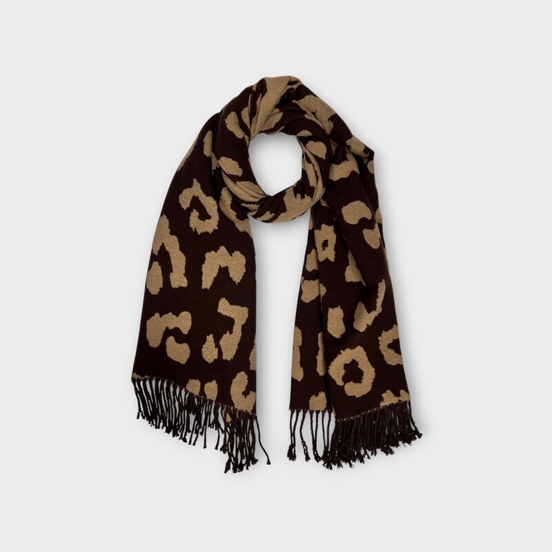Leopard Print Scarf - Etsy