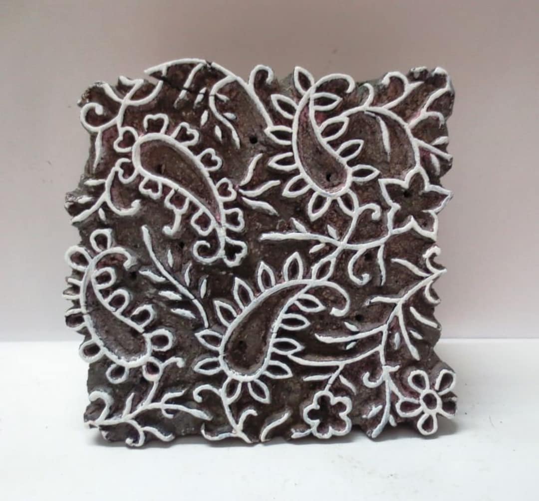 Deep Groove Hand Carved Wooden Printing Blocks Wooden Printing Stamps ...