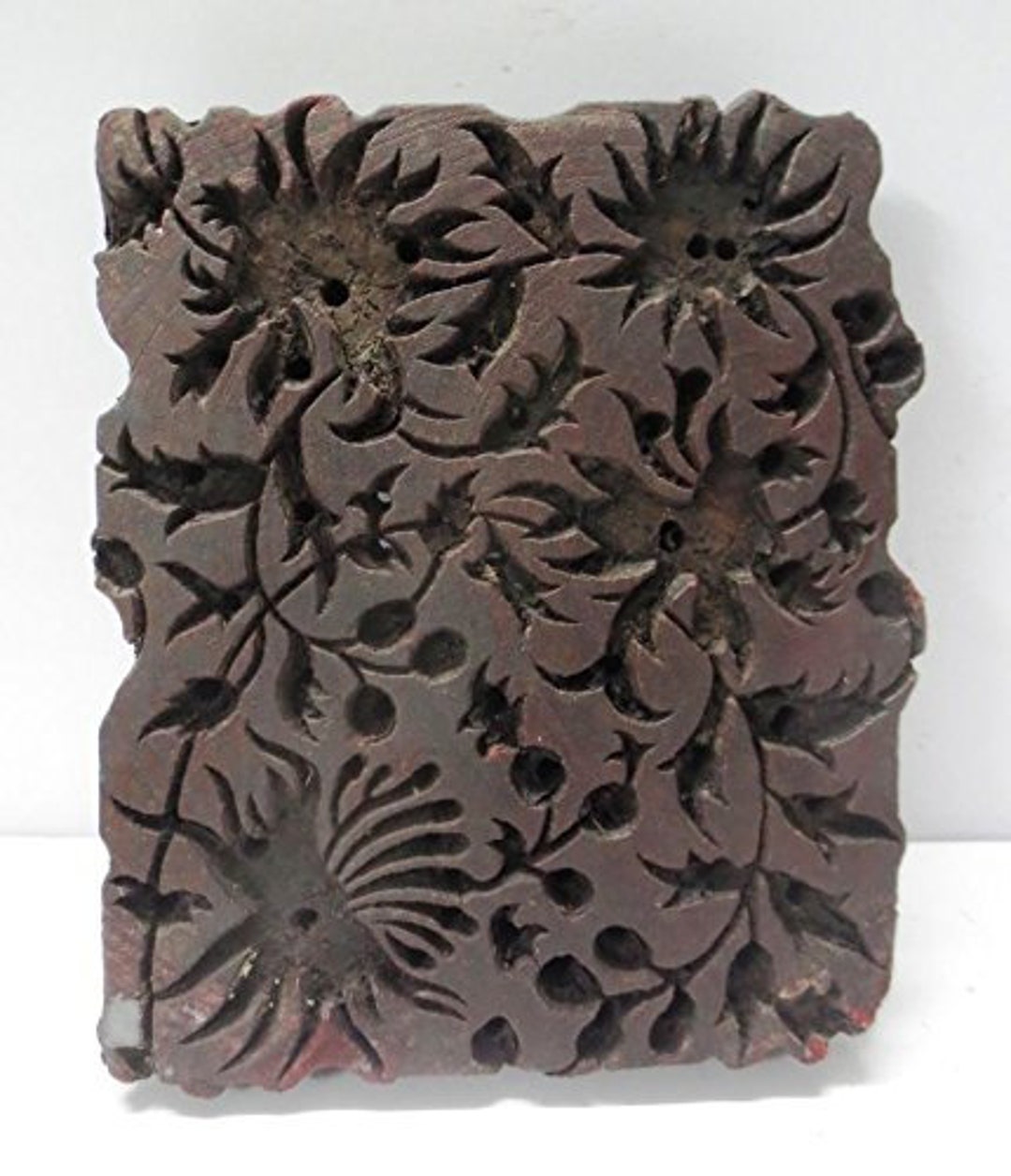 Hand Carved Wooden Printing Blocks Wooden Printing Stamp Textile Wood ...