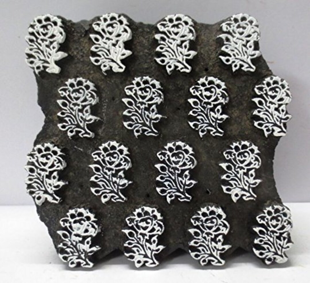 Old Hand Carved Wooden Printing Blocks Wooden Printing Stamps Textile ...