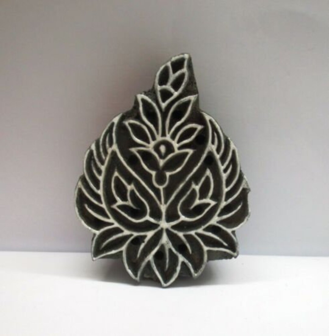 Tool Hand Carved Wooden Printing Blocks Wooden Printing Textile Wood ...