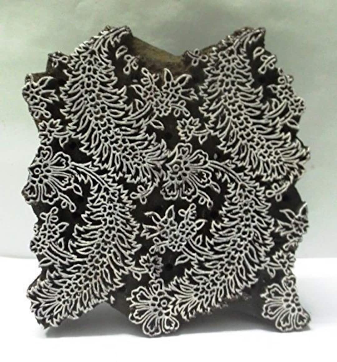 Indian Hand Carved Wooden Printing Blocks Wooden Printing Stamps ...