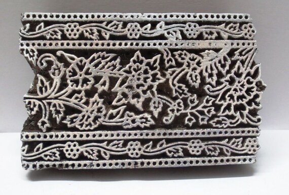 Indian Wooden Block Design Hand Carved Block Print Wood Stamps - Etsy