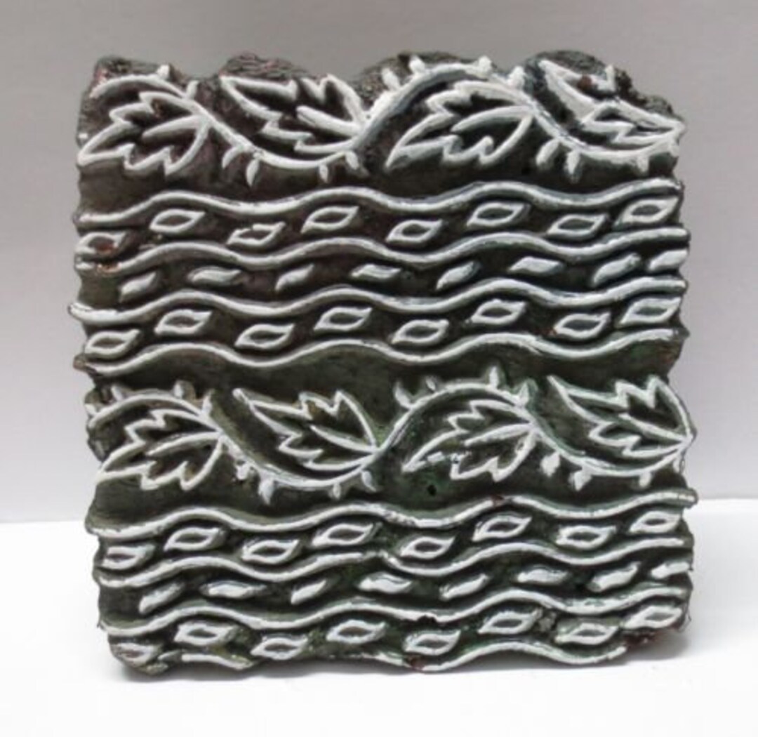 Indian Wooden Block Design Hand Carved Block Print Wood Stamps Wooden ...