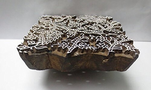 Wooden Stamp Textile Block Printing Indian Craft Fabric Printing Design ...