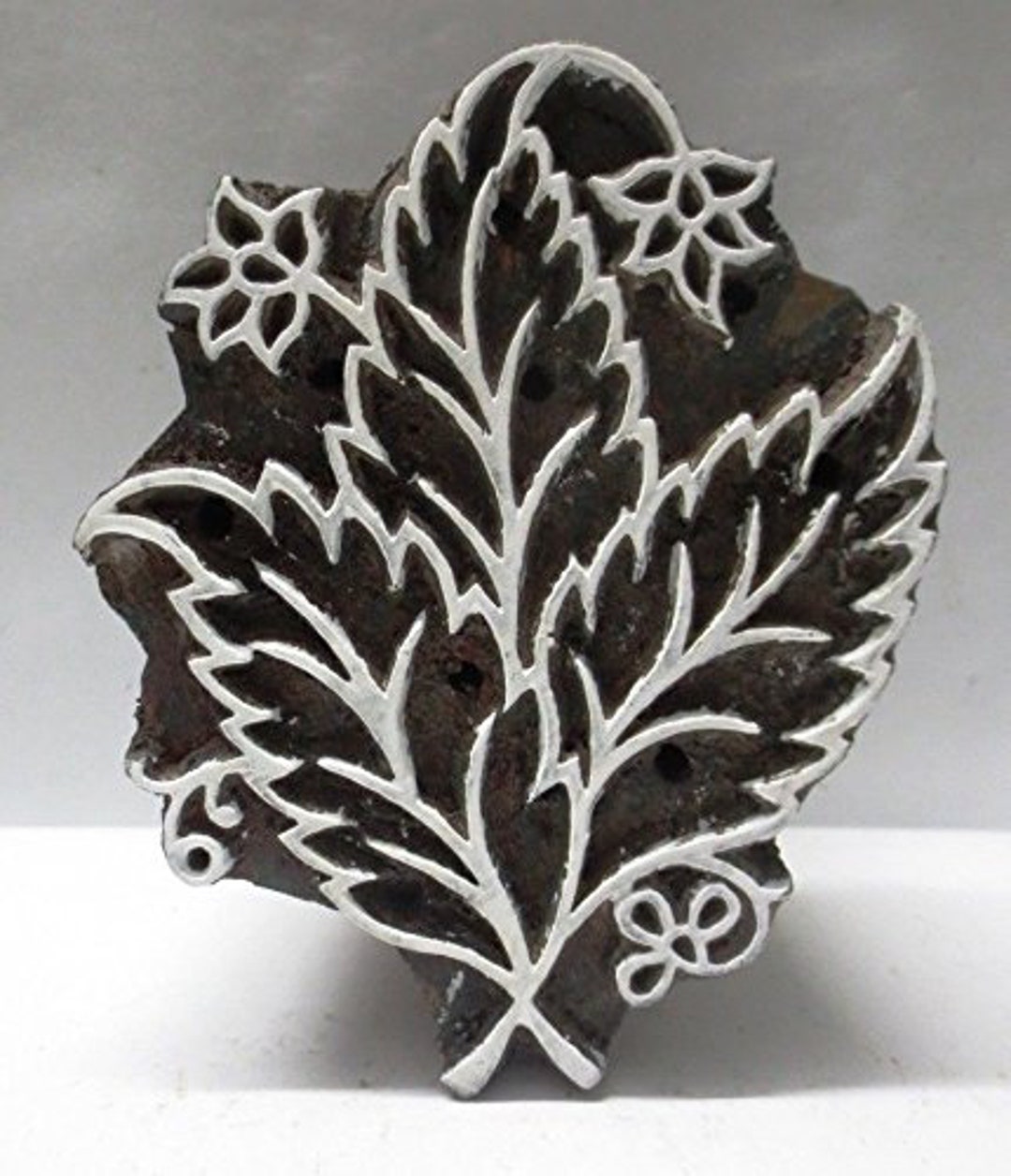 Hand Tool Carved Wooden Printing Blocks Wooden Printing Stamp Textile ...