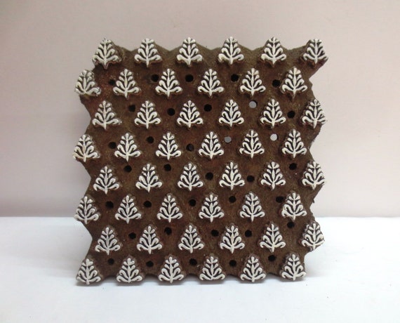 Indian Wooden Block Design Hand Carved Block Print Wood Stamps | Etsy