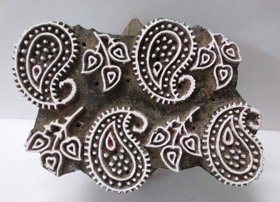 Indian Wooden Blocks Block Hand Carved Textile Printing on - Etsy