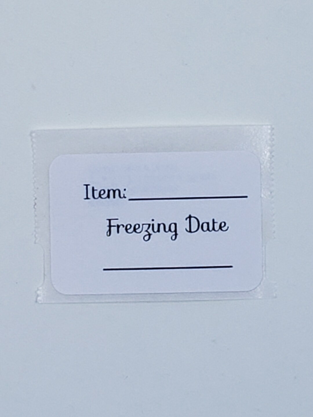 Freezing Date Stickers for Meal Prep and Food Preservation - Etsy